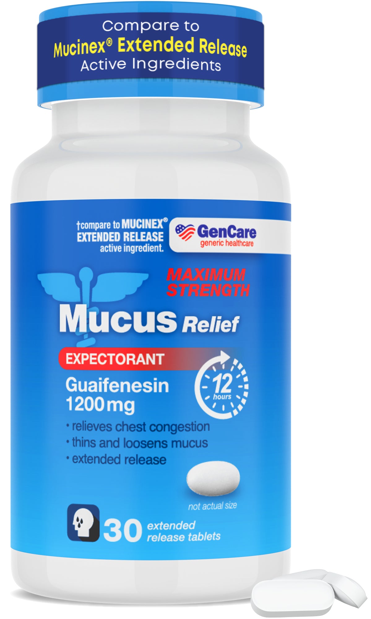 Mucus Relief Maximum Strength – Gencare Health