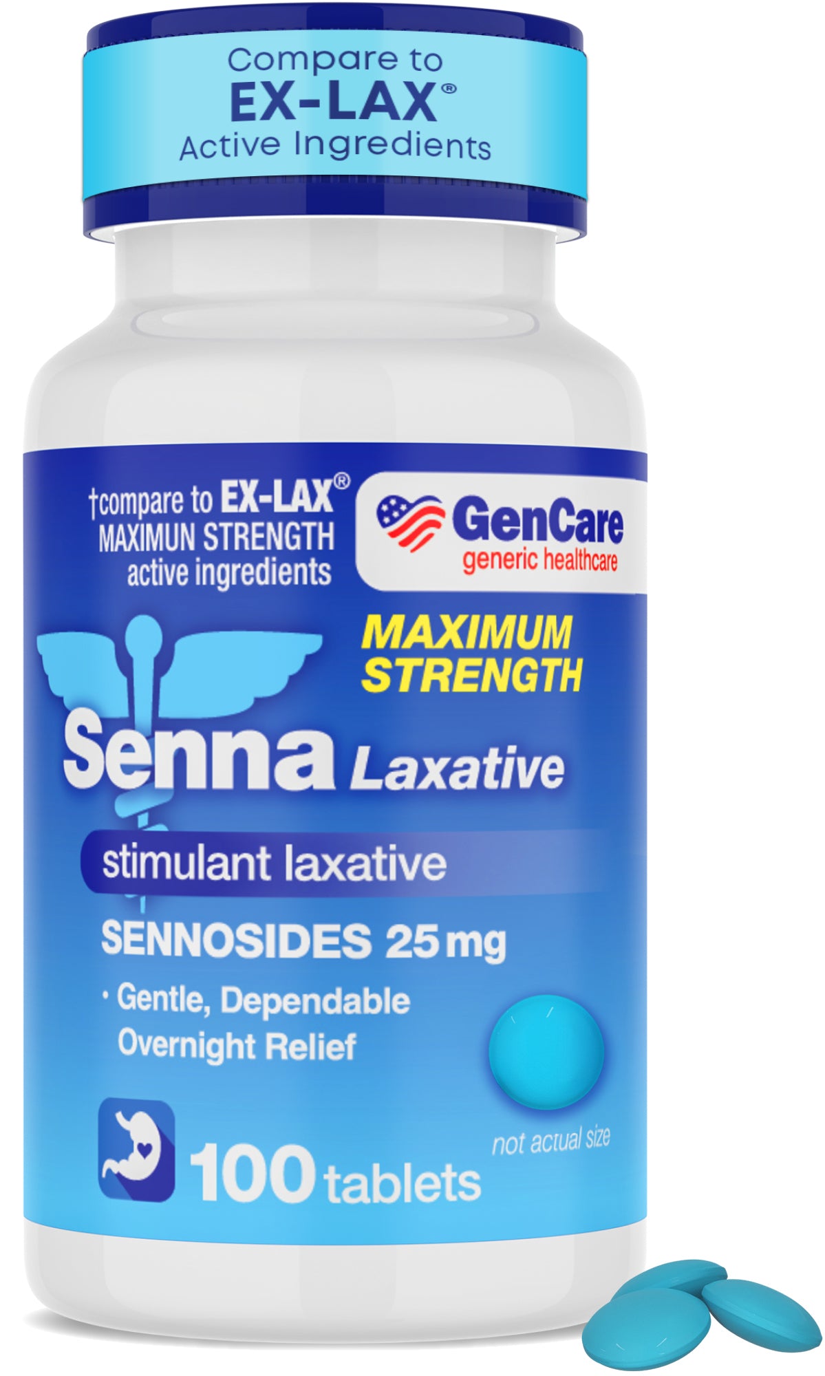 Senna Laxative Maximum Strength – Gencare Health