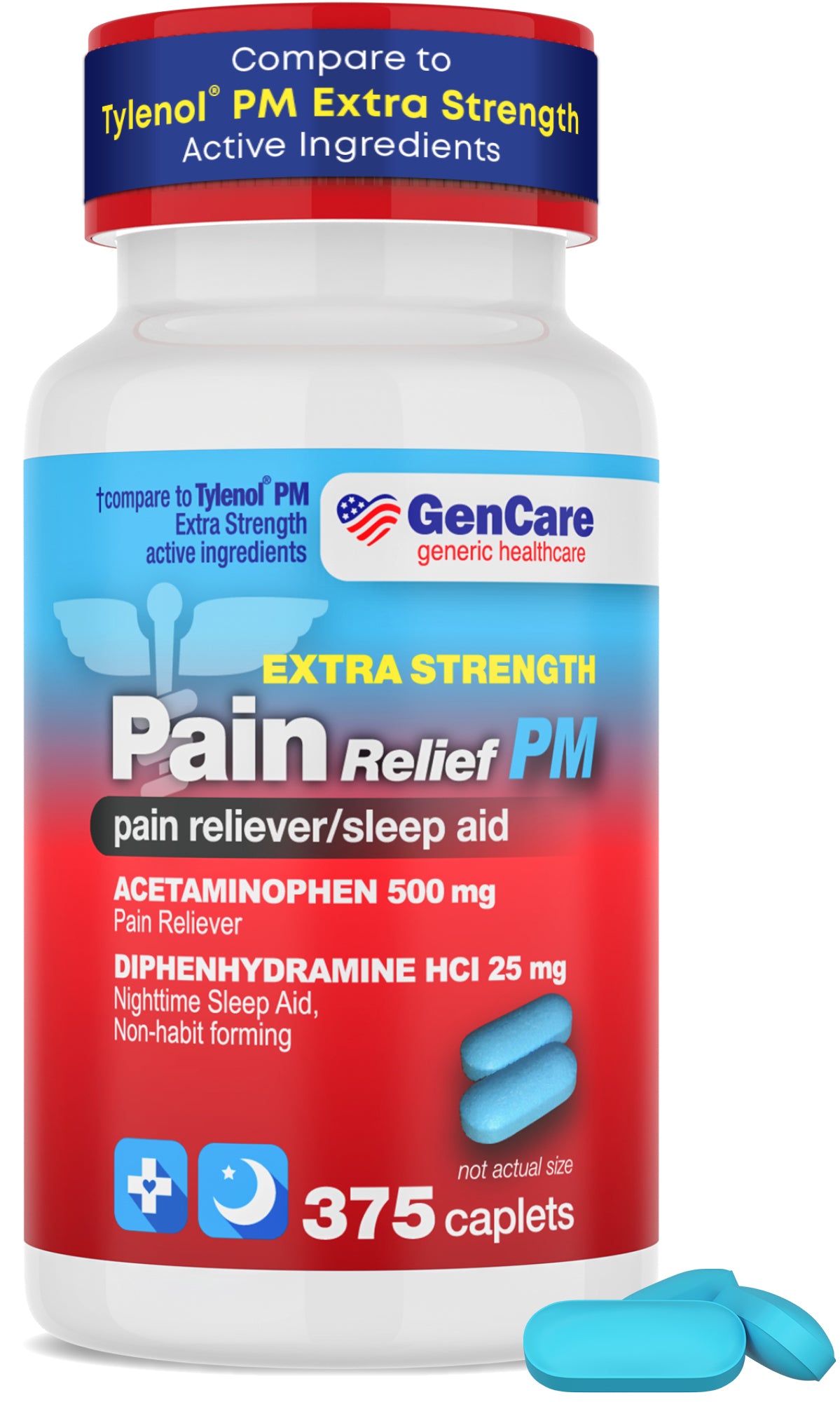 Pain Relief PM Extra Strength – Gencare Health